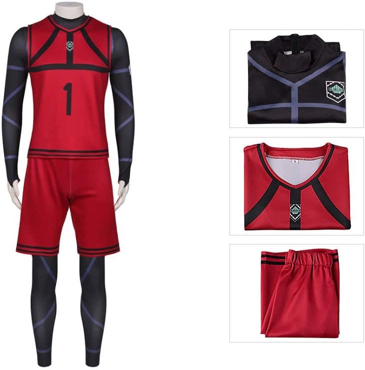 Anime Blue Lock Cosplay Costume Yoichi Football Bahrain | Ubuy