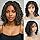 Amazon.com : MISS FANCY 13 Inch Brown Braided Wig for Black Women - 4x4 ...