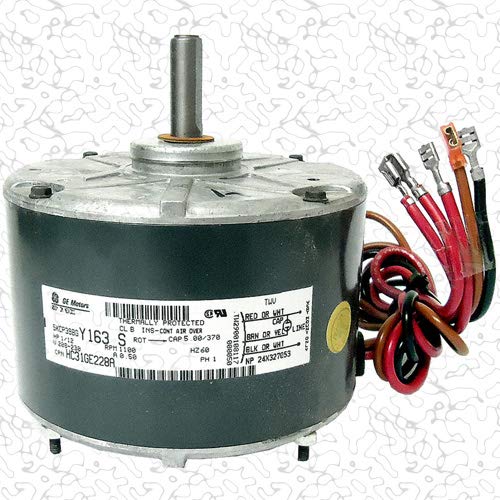 OEM Upgraded GE Genteq 1/12 HP 230v Condenser Fan Motor 5KCP39BGY163S ...