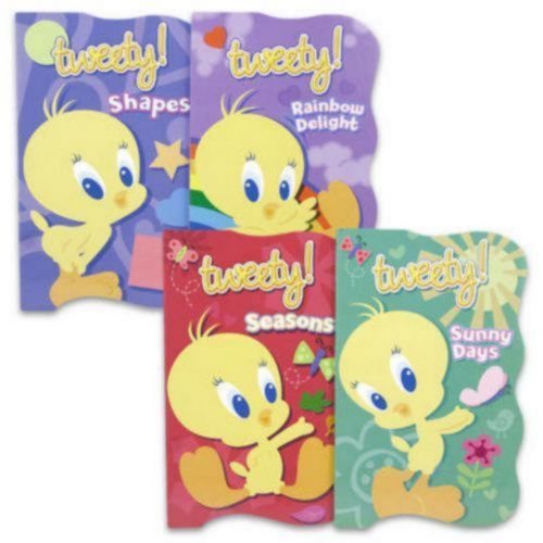 Amazon.com: Board Book 4 Assorted Tweety Licensed Books Case Pack 48: ...