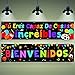 Amazon.com: 2 Pieces Bienvenidos Sign Spanish Welcome Banners Spanish ...