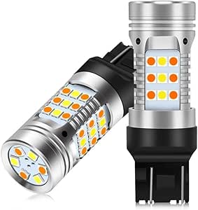7443 Led Bulbs Built In Resistor Error Free Canbus, Amber Turn Signal ...