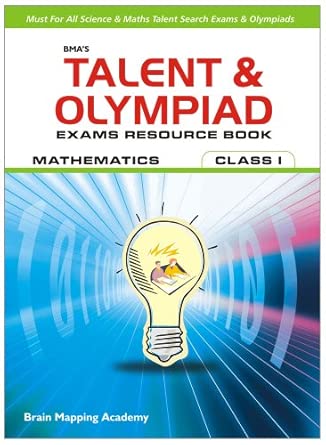 BMA's Talent & Olympiad Exams Resource Book for Class 1 (Maths ...