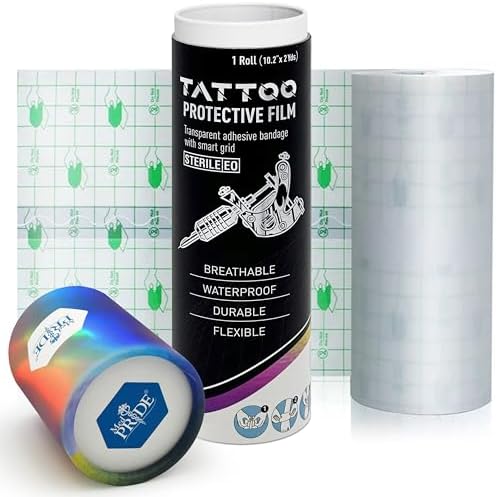 Amazon.com: MED PRIDE Tattoo Protective Film 10.2''x 2 Yards ...