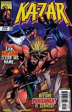 Amazon.com: Ka-Zar (3rd Series) #16: Marvel: Books