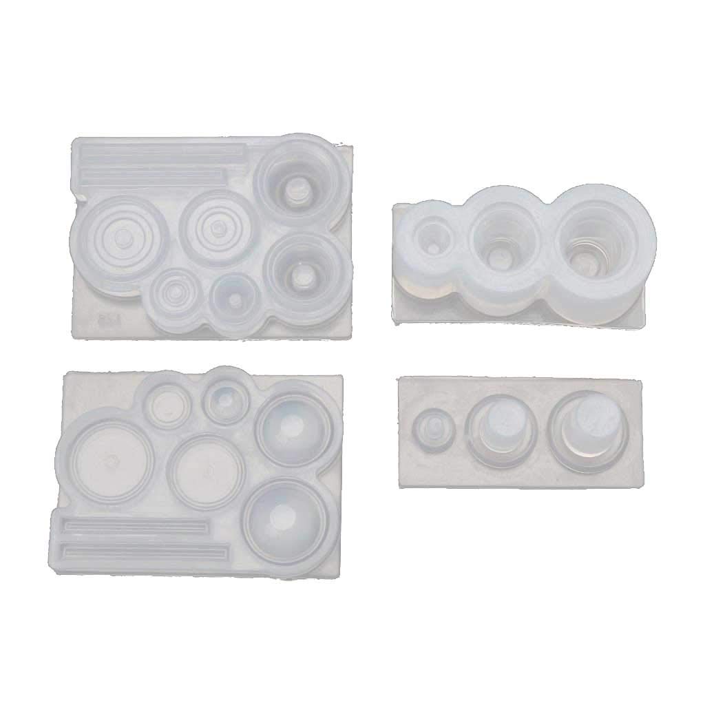 Amazon.com: appuivbt 3D Mini Glass Bottle Resin Mold,Drink Bottle Cup ...