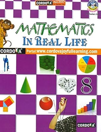 Cordova Mathematics In Real Life Class 8 : Amazon.in: Books