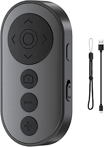Amazon.com : VYVIYON Wireless Camera Remote Control with Zoom/Switch for Photo and Vlogging ...