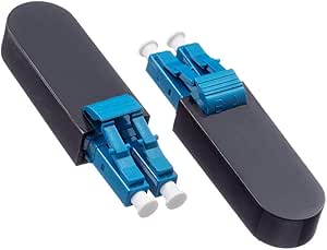 2-Pack Single Mode LC/UPC Fiber Optic Loopback Adapter Cable ...