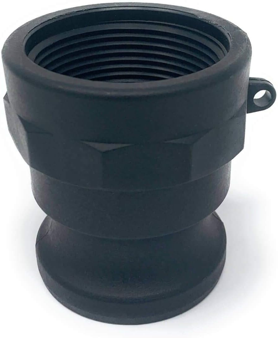 QWORK Poly Cam Latch Fittings, 4 Pack Type A Standard Couplings Plastic ...