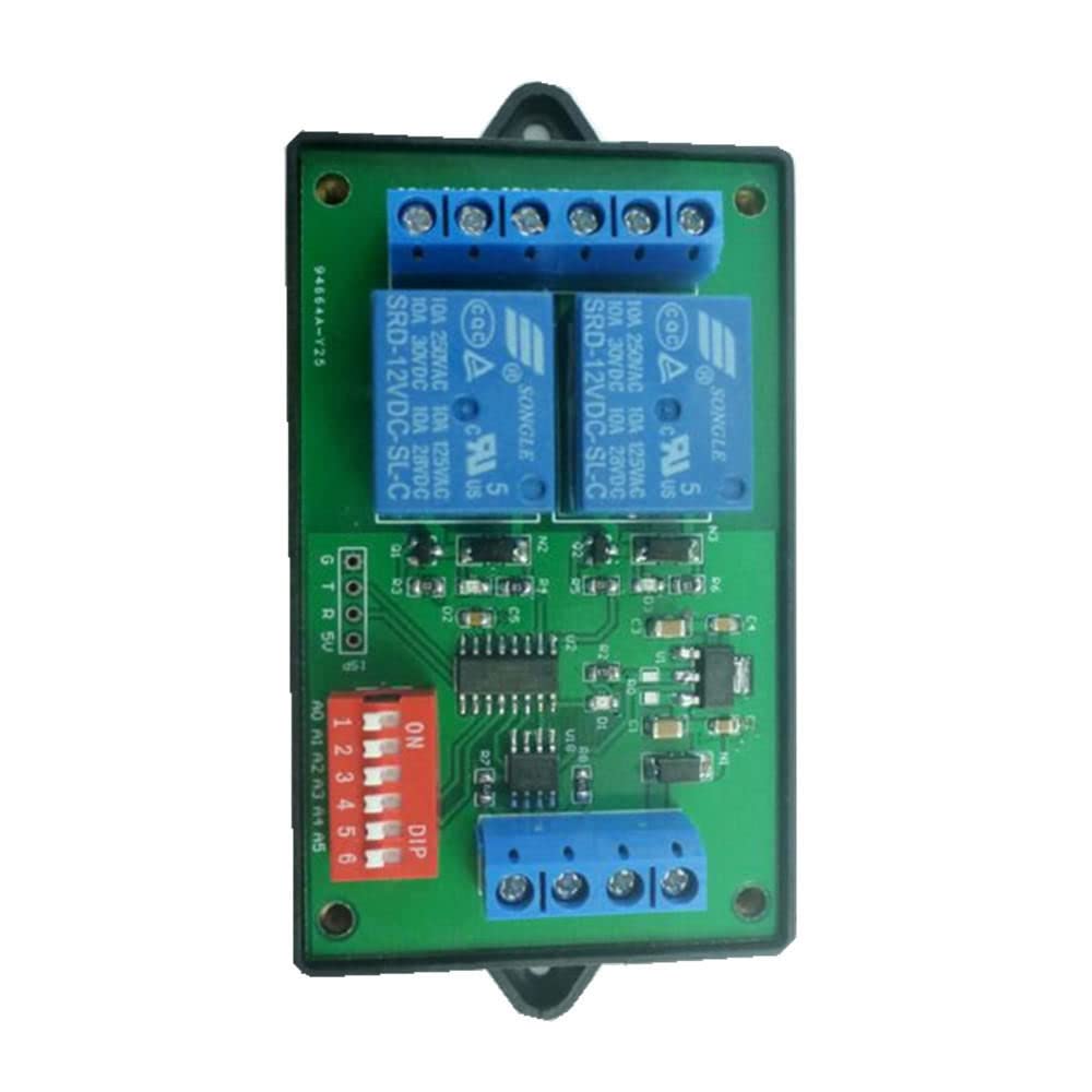 Buy DC12V PLC TCP/IP IO Analog rs485 Light Switch Controller RS 485 2CH Relay Modbus Rtu 2 ...