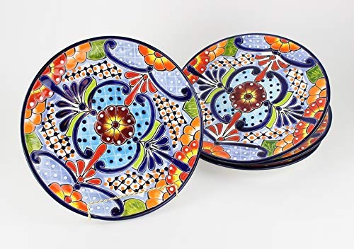 Amazon.com: Talavera Plates, Mexican Plates, Mexican Dinnerware ...