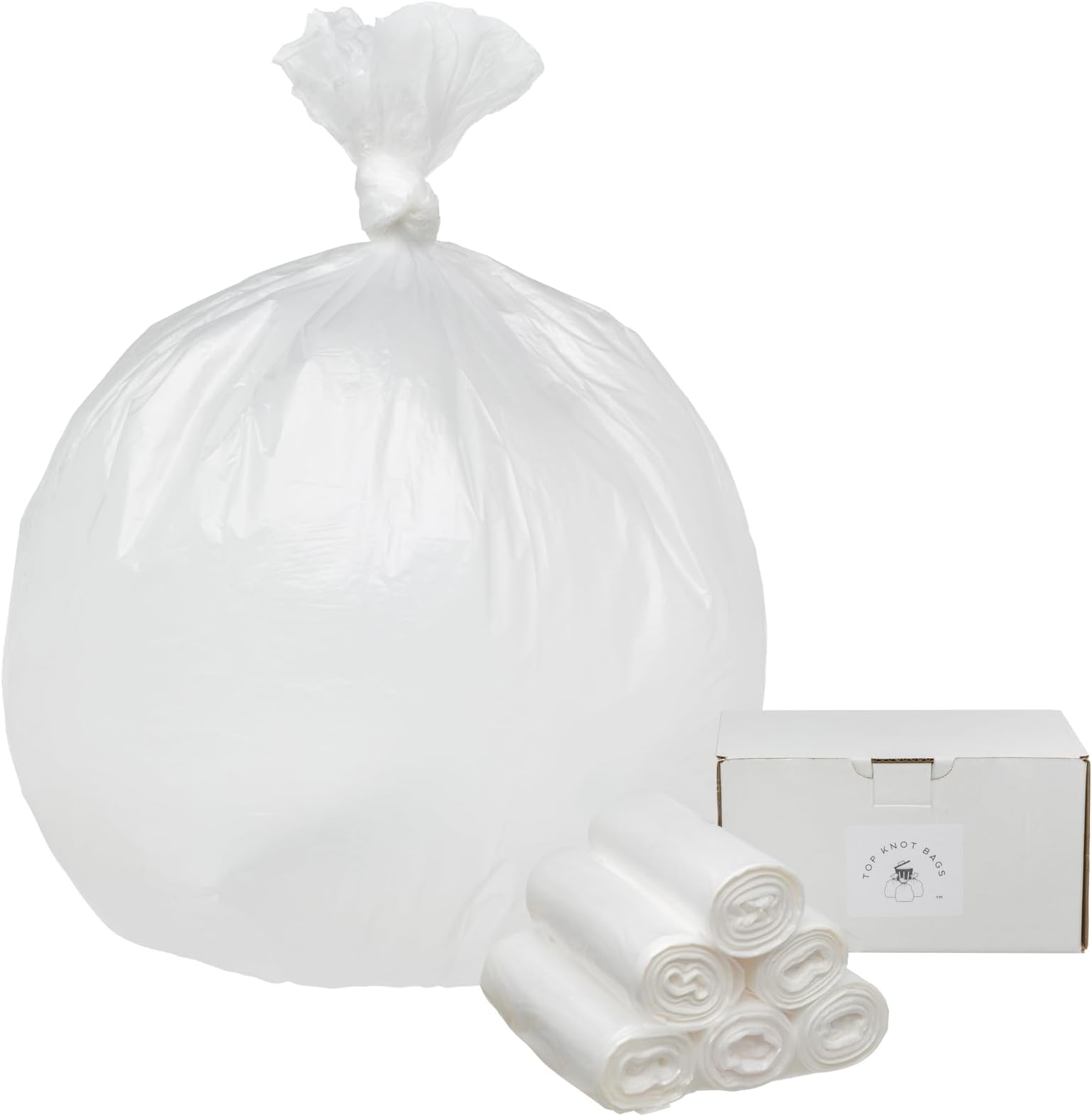 Amazon.com: 30-33 Gallon Clear Trash Bags Heavy Duty (Value Pack 100 ...