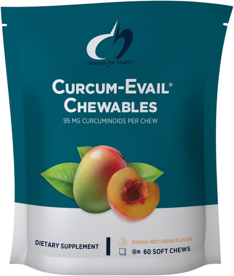 Amazon.com: Designs for Health Curcum-Evail Soft Chews - Bioavailable ...
