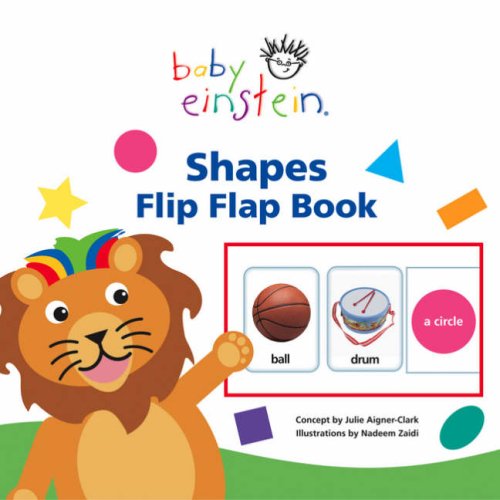 Amazon | Baby Einstein Shapes Flip Flap Book | Aigner-Clark, Julie ...