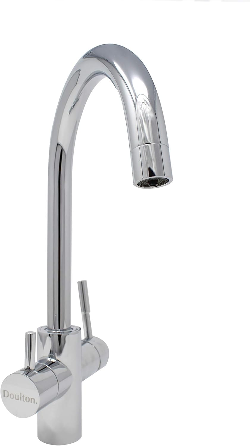 Doulton 3 Way Kitchen Tap with Water Filter System – Elegant Chrome ...