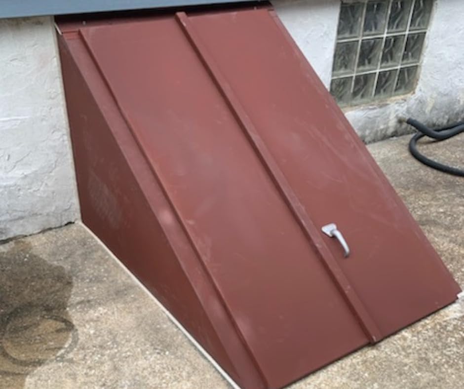Window Well Supply Basement Door for Cellar and Exterior Use, Bulkhead ...