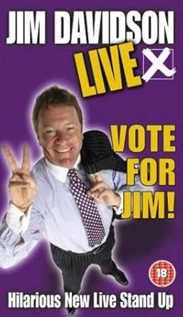 Jim Davidson Live - Vote For Jim [VHS]: Amazon.co.uk: Jim Davidson: DVD ...
