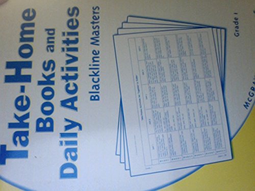 Grade 1 Blackline Masters Take-Home Books and Daily Activities (McGraw ...