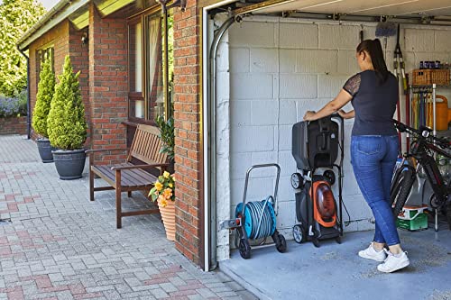 Flymo 36V UltraStore 340R Cordless Lawnmower Kit Cutting, 35L Grass Box ...