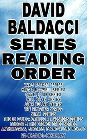 DAVID BALDACCI: SERIES READING ORDER: MY READING CHECKLIST: CAMEL CLUB ...