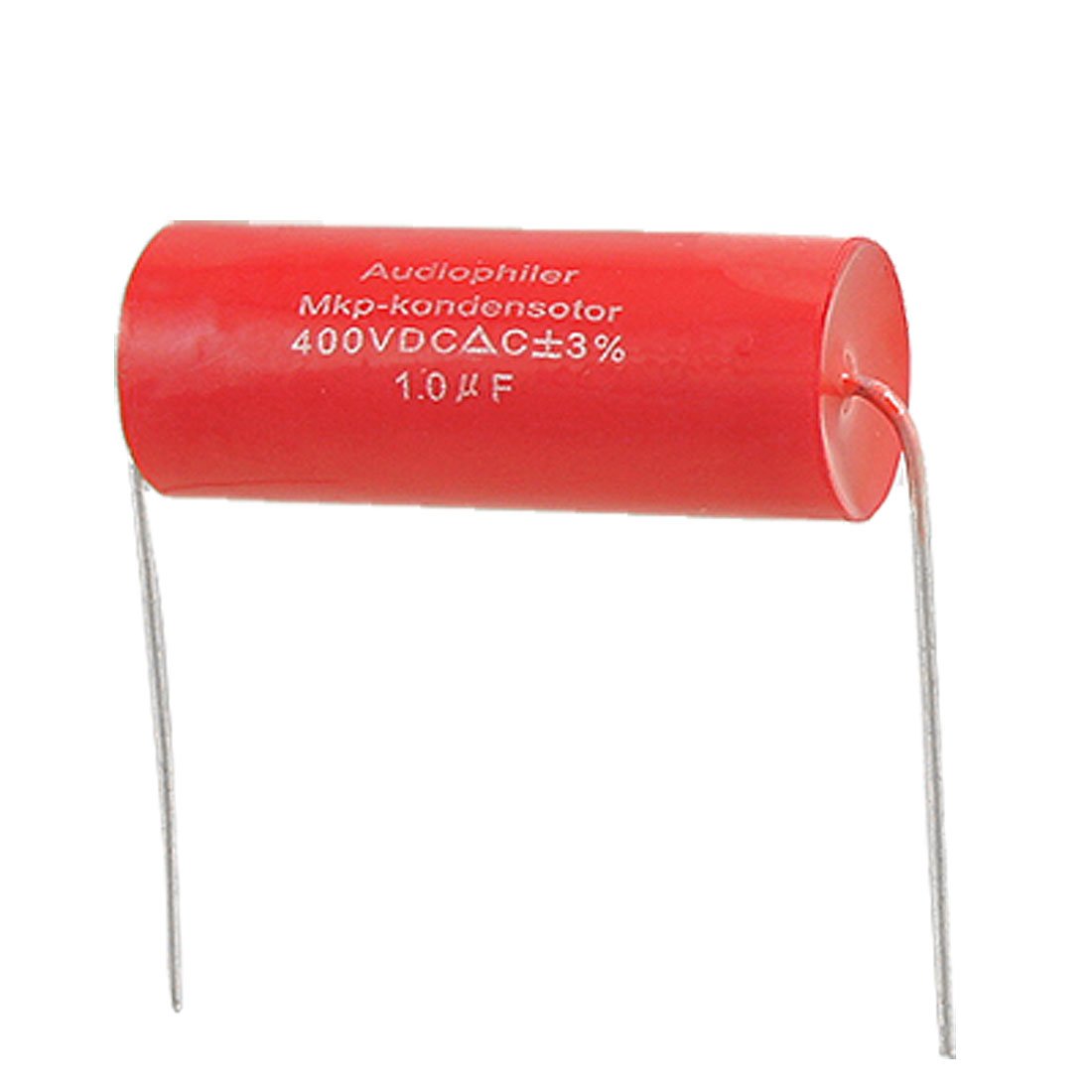 uxcell 5 x 1uF 3% 400V DC Through Hole Electrolytic Tubular Audio ...