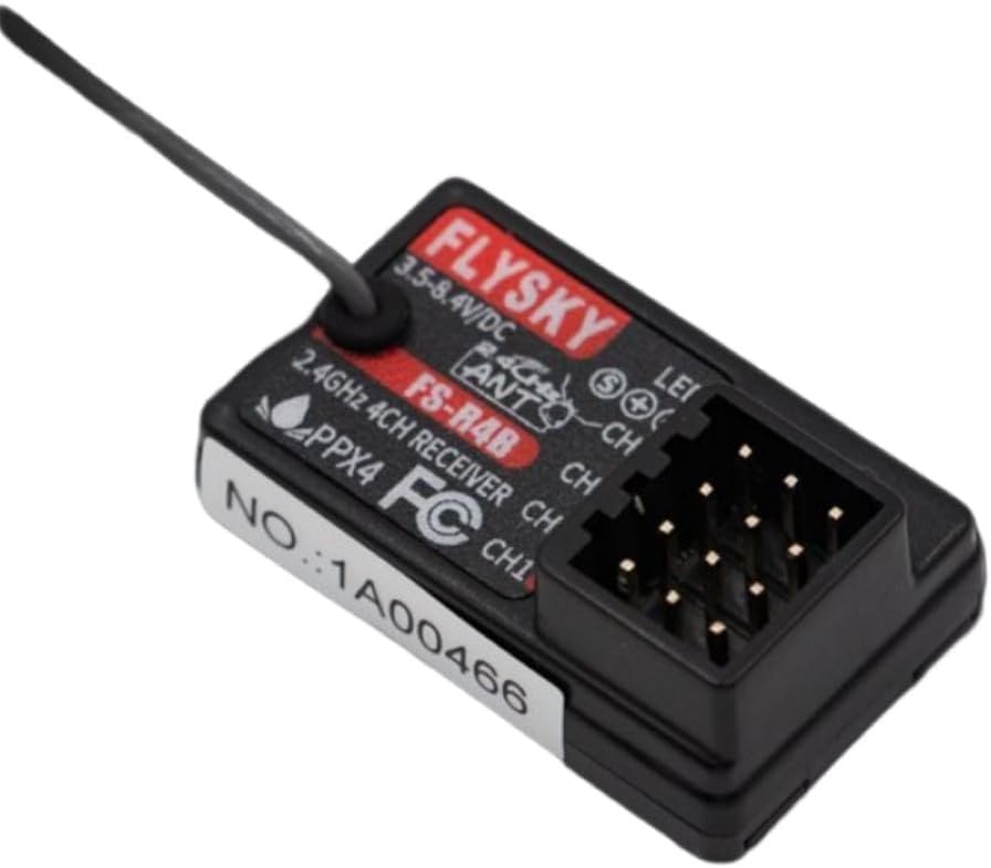 Amazon.com: Flysky FS-R4B 4CH ANT RC Receiver - RC Receiver for Flysky ...