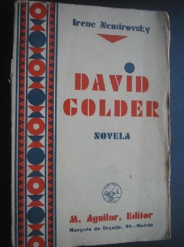 Amazon.com: David Golder: Nemirovsky, Irene; Sylvia Stuart (Transl.): Books