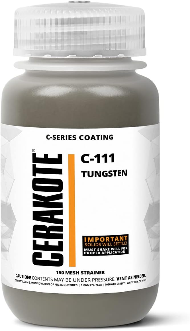 Amazon.com: CERAKOTE® (AIR CURE C-SERIES TUNGSTEN (16oz) |C-111P|-Our ...