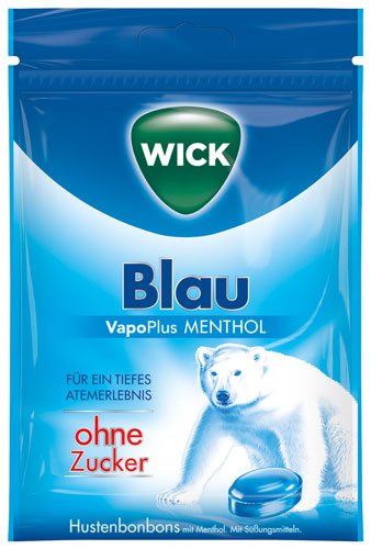 10x Wick - Blau VapoPlus Menthol - 72g : Amazon.de: Lebensmittel & Getränke