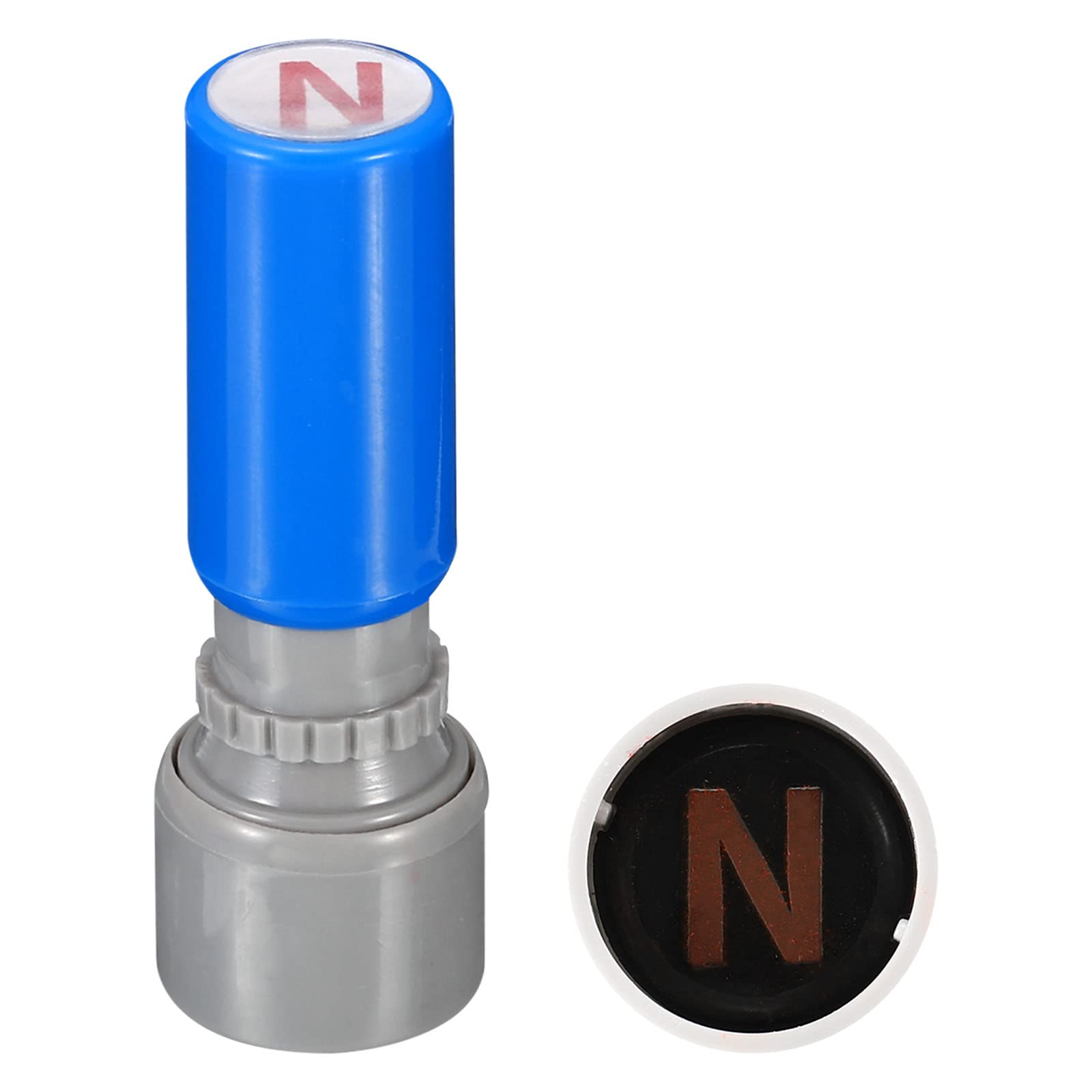 Amazon.com : PATIKIL Letter Stamps Self Inking, Character N 7mm ...
