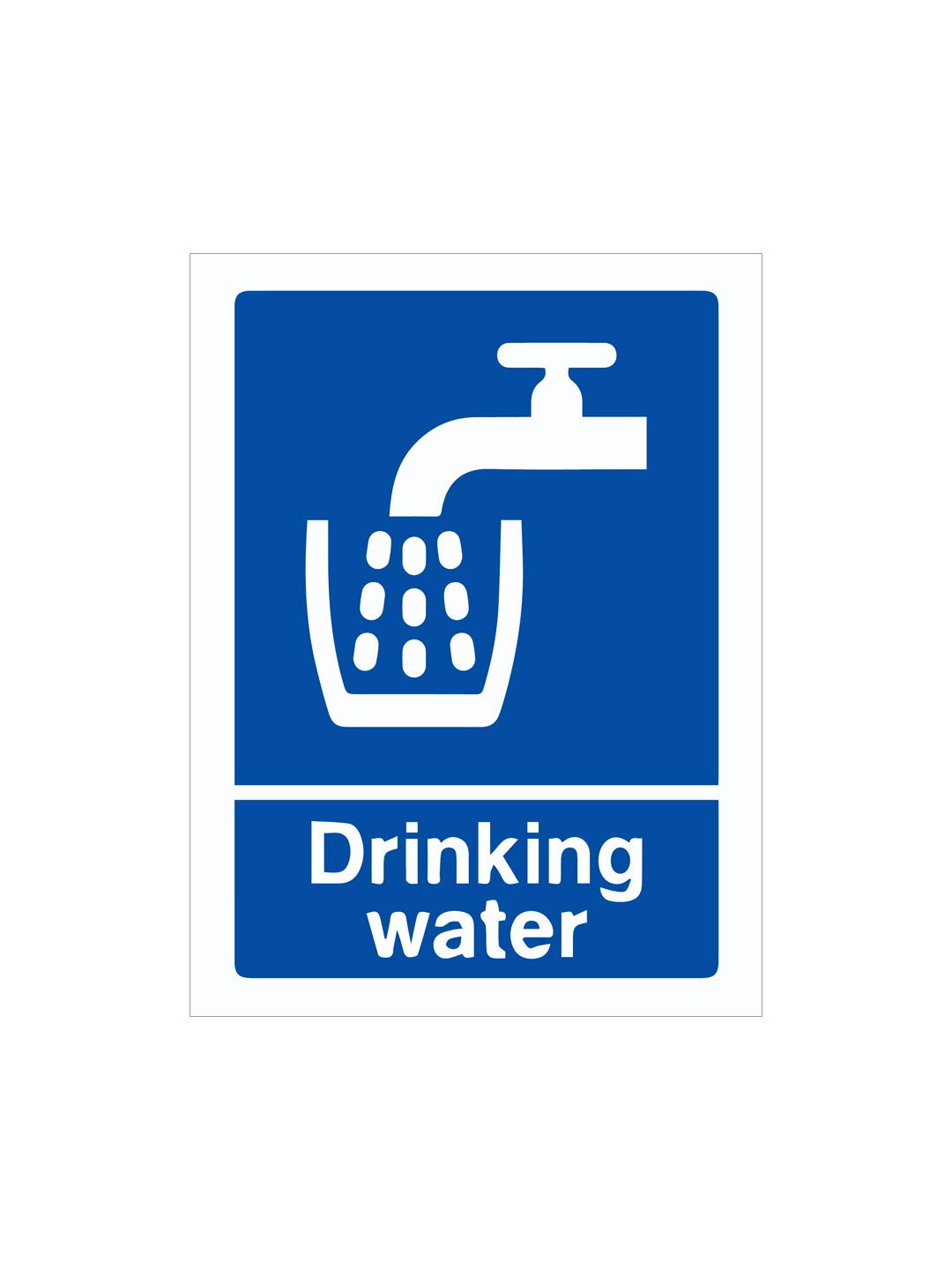 999Store office supplies sunboard drinking water sticker signage sign ...