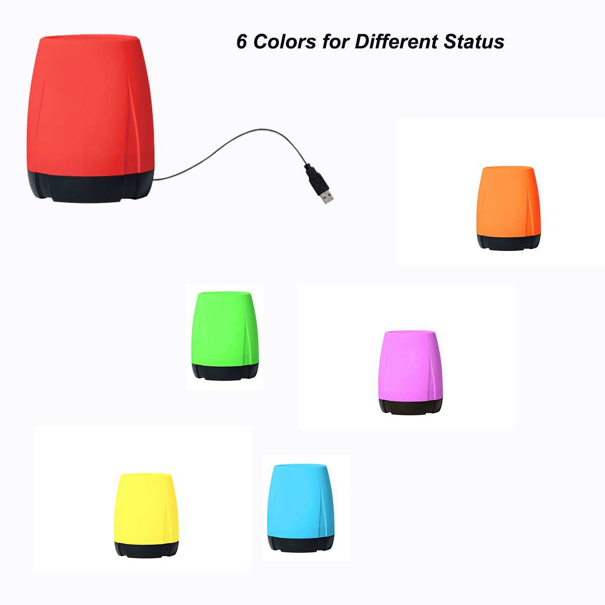 Buy Office UC BusyLight Indicator for PC, Real-time Synchronize with ...