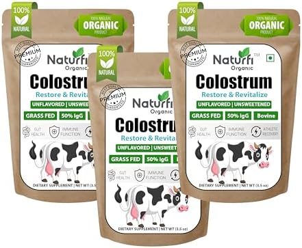 Amazon.com: Colostrum Powder | 100 Servings | 50% IgG | Freeze-Dried ...