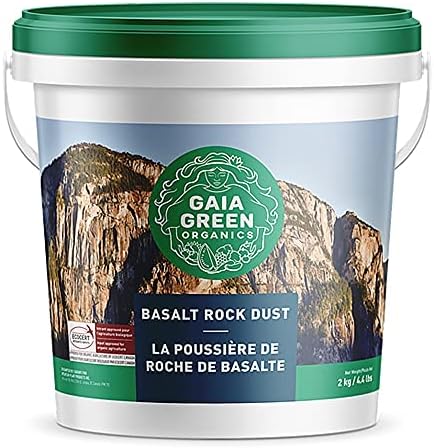Gaia Green Volcanic Basalt Rock Dust 2kg : Amazon.ca: Patio, Lawn & Garden