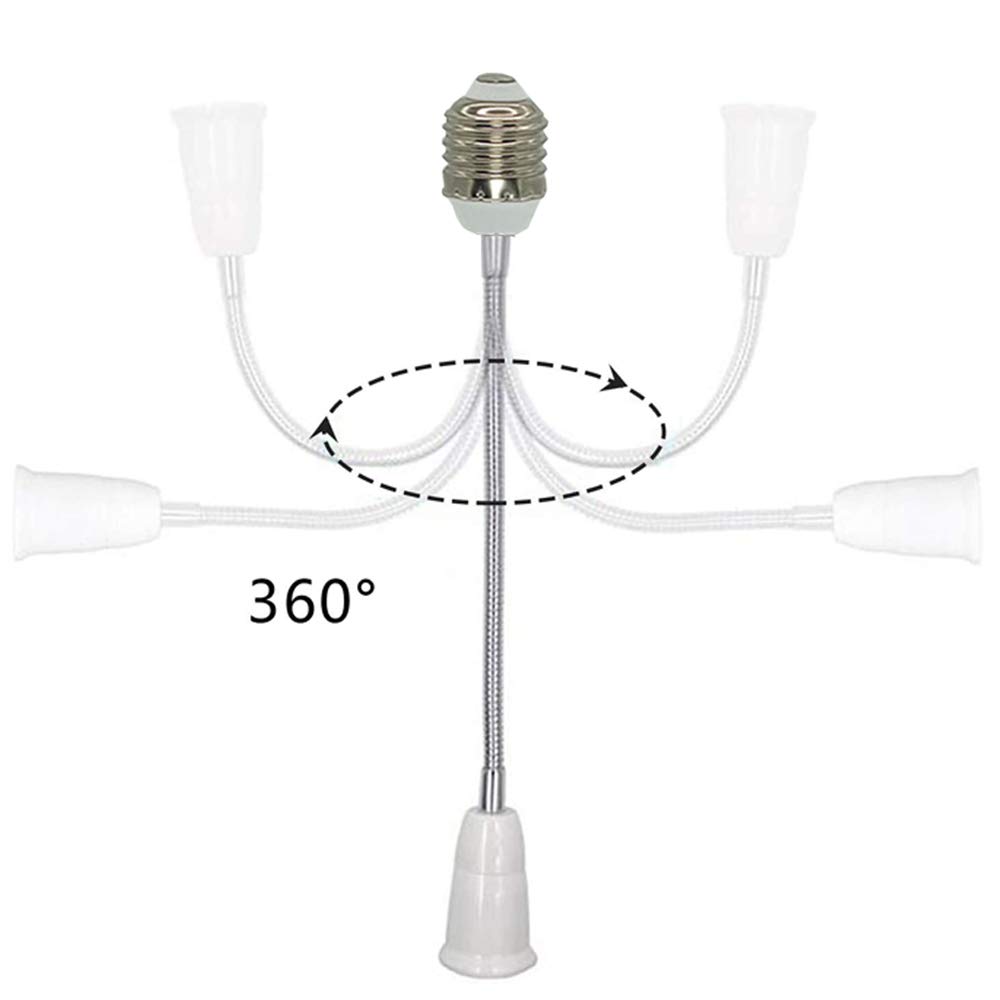 Snapklik.com : E26/E27 Light Socket Extender Adapter,E26 To E26 Socket ...