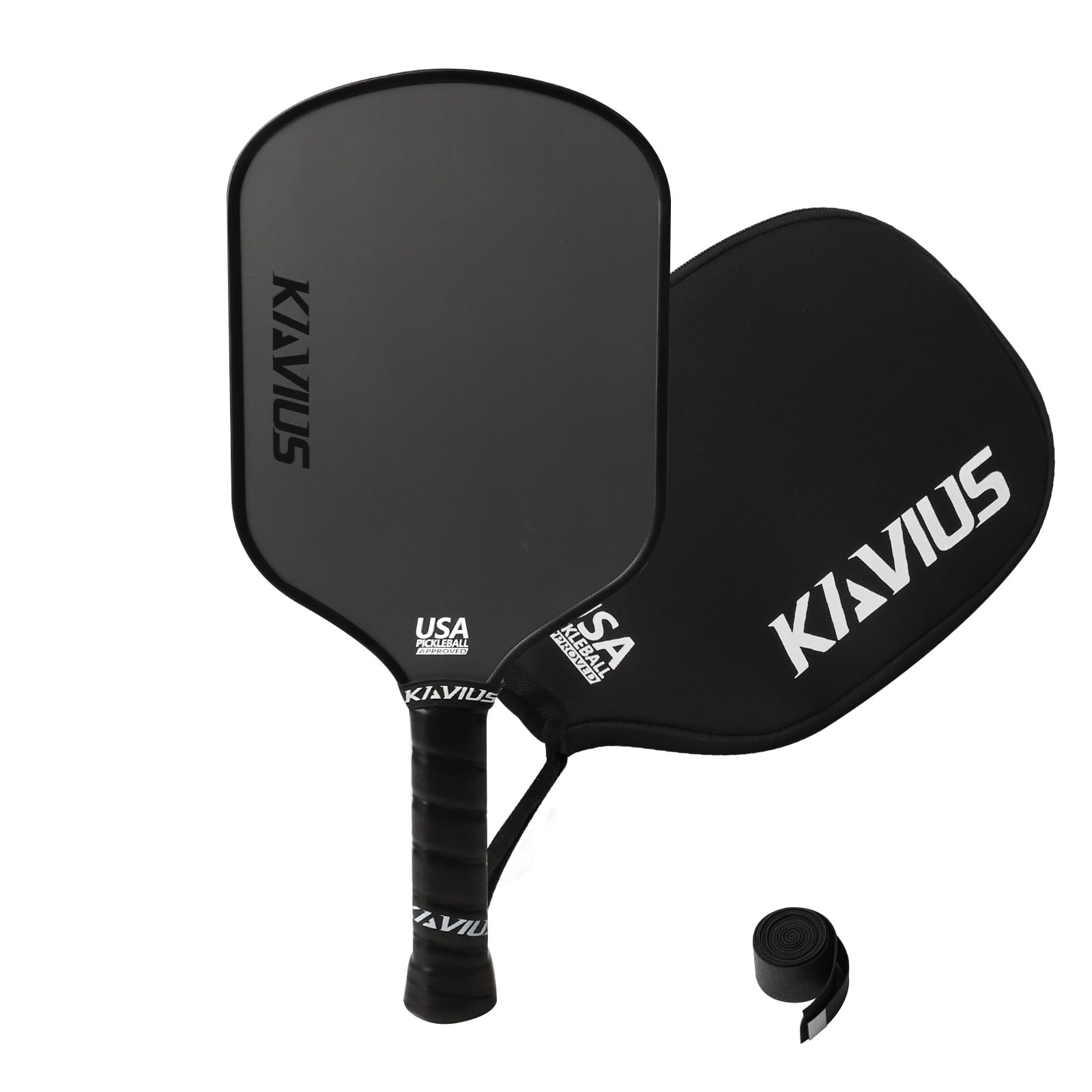 Snapklik.com : KAVIUS T700 Carbon Fiber Pickleball Paddle Honeycomb ...