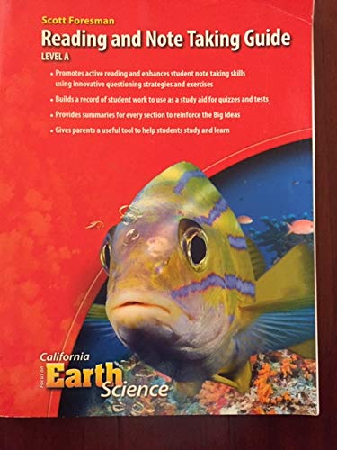 Scott Foresman Reading and Note Taking Guide, Level A, Grade 6 ...