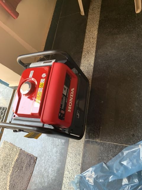 Honda EP 1000, 1 kVA Portable Petrol Generator, 850 W (Max Output), 2 ...