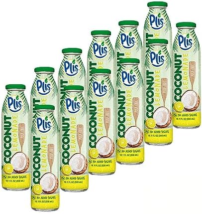 Amazon.com : Plis® Coconut Water Lemonade w/Natural Juice and Coconut ...
