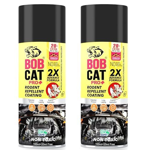 BOB CAT Car Rat Repellent | Rodent Spray | Rat Repellent Spray for Home ...