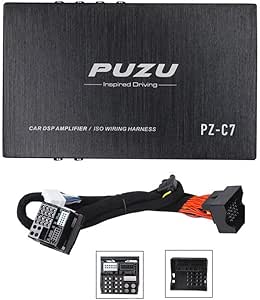 Amazon.co.jp: PUZU PZ-C7 4X 150 W 4 chから6 ch車載DSPアンプ2005-2015のフォルクスワーゲンプラグアンドプレイ車載ラジオの音質アップグレード ...