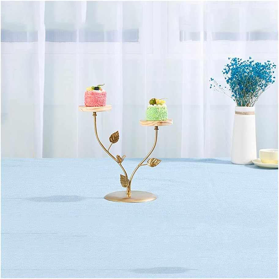Amazon.com: Cake Stand Elegant Wooden Tray Snack Rack Bread Rack Wood ...