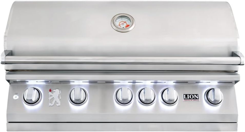 Amazon.com: Napoleon LEX 485 BBQ Grill, Stainless Steel, Propane Gas ...