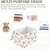 Amazon.com: senya Flower Storage Baskets Collapsible Storage Bins with ...
