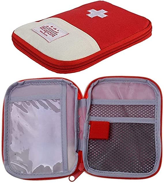 Anayu store (1Pcs First Aid Kit Travel Pouch Mini Medicine Storage Bag ...
