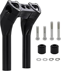 Amazon.com: Motorcycle Pullback 8''Tall Handlebar Risers Extension Kit ...