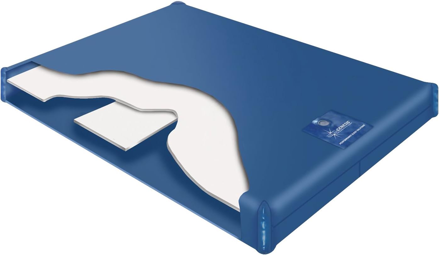 Amazon.com: InnoMax Genesis 400 Gentle Wave Waterbed Mattress, Queen ...