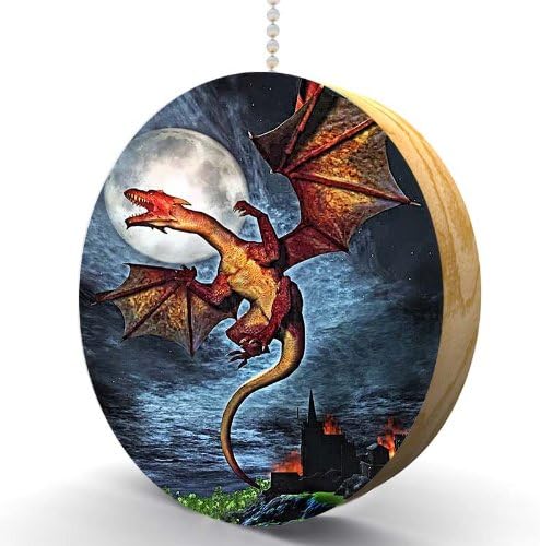 Amazon.com: Night Dragon Hardwood Oak Fan/Light Pull : Tools & Home ...