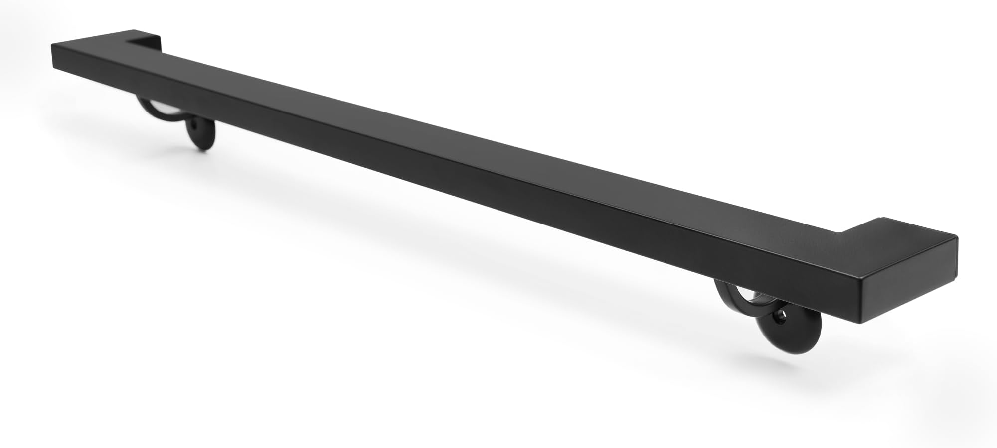 Modern Aluminum Handrail Grab Bar Kit, Adjustable Steel Brackets ...